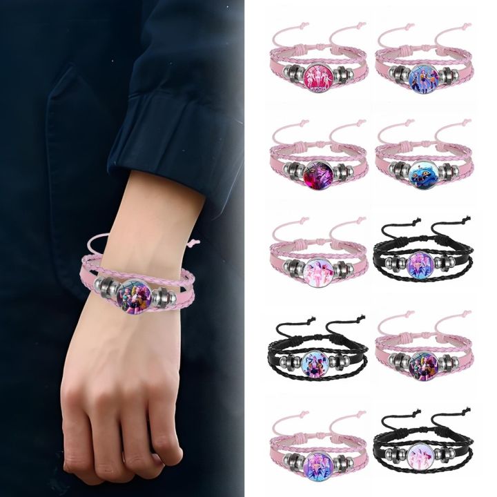 Fans Gifts Anime Derivative Peripheral KPop Demon Hunters Bracelets ...