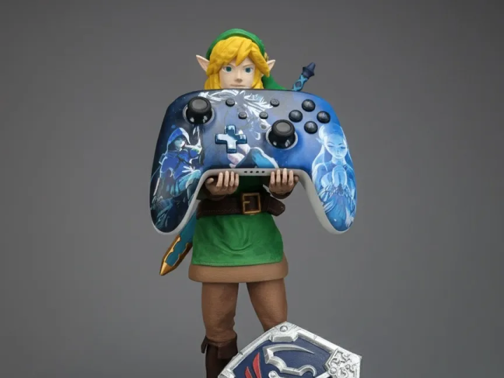 The Legend of Zelda Link Game Controller Holder – Hero of Hyrule ...