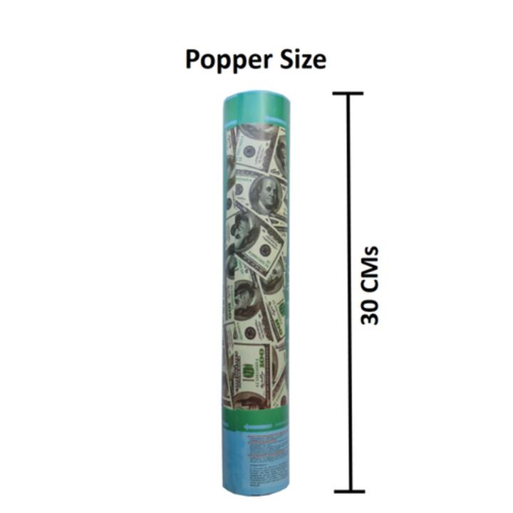 Dollars Party Poppers Large Size For Birthday Parties And Celebrations ...