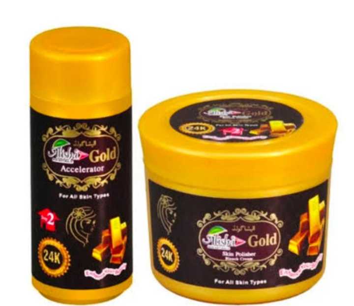 Original Herbal 24K Gold Skin Polish Bleach 100% Results (For Men ...