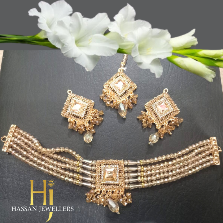 Beautiful and Attractive Bridal Jewellery Set For Girls | Daraz.pk