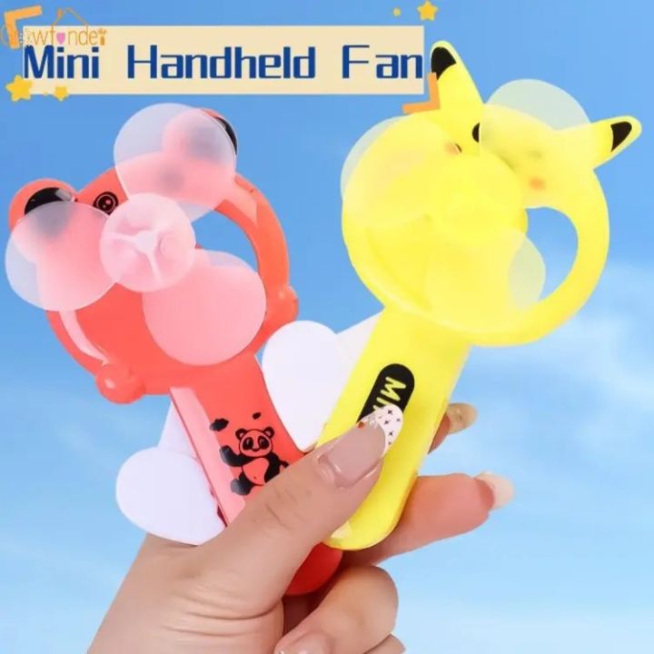 Summer Cooling Children Mini Hand Pressure Fan Outdoor Portable ...