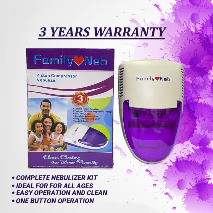 Ucheck Nebulizer by Faimily Neb Air Piston Compressor Nebulizer Kit - 3 ...