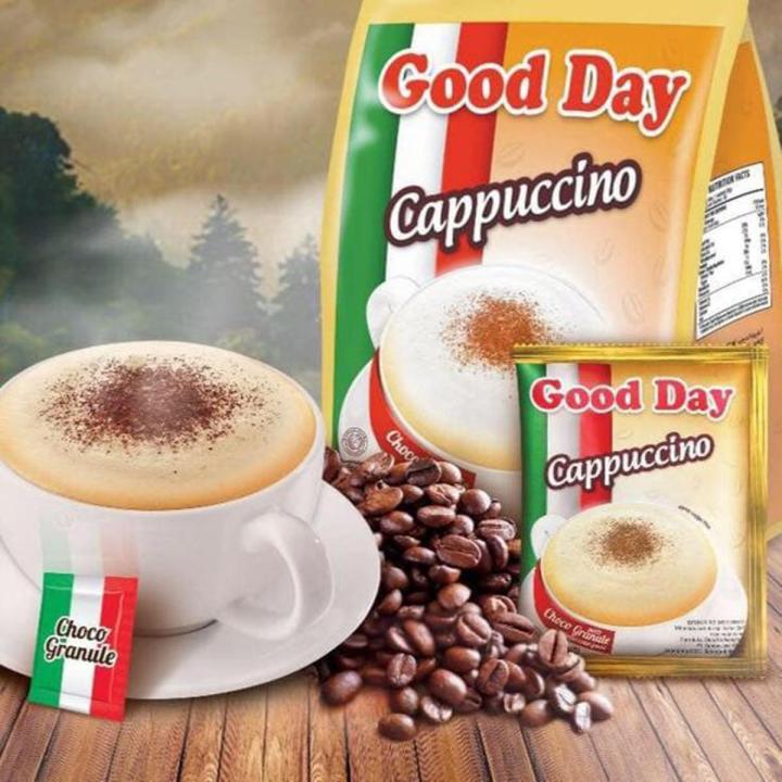 Cappuccino Good Day Coffee with Coco Granules - 10 Sachet | Daraz.pk