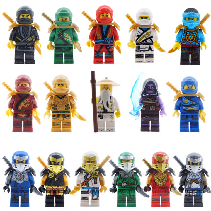 MOC Phantom Ninja 16 Zankaijiekou Lloyd Wu Master Building Block Figure Toy Bag | Daraz.pk