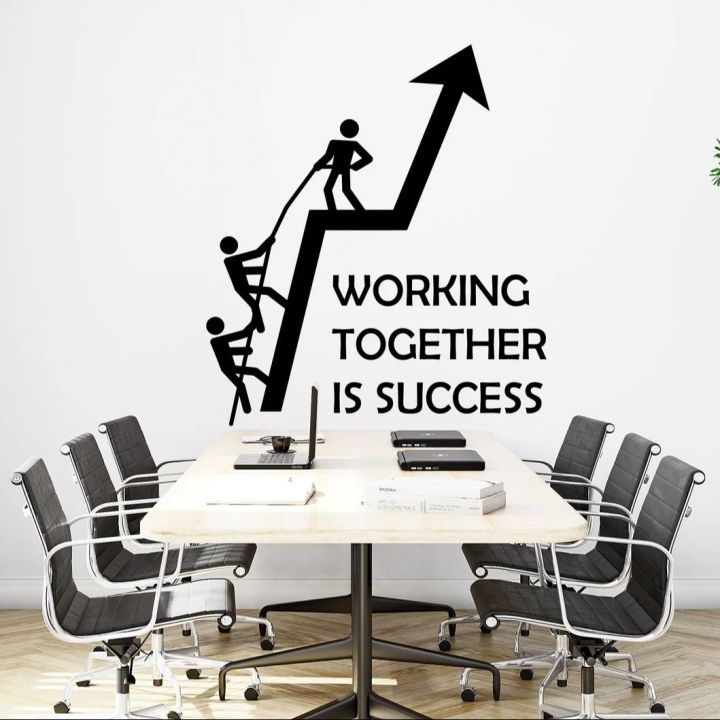 TeamWork Wall Decal, Office Wall Decal, Office Wall Decor, Office ...