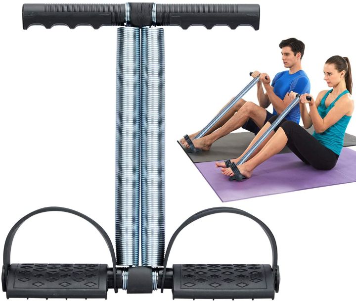 HIGH QUALITY Double Spring Tummy Trimmer Pull Up Exerciser Belly ...