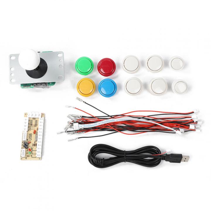 CY-822A DIY Arcade Game Buttons Combat Joystick Rocker Kit Controller for Rapsberry PI PC | Daraz.pk