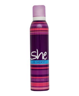 Purple SHE Body Spray For Ladies 200 ml | Daraz.pk