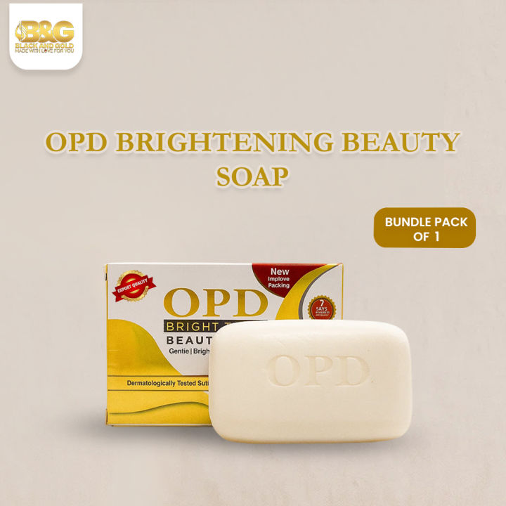 B&G Black & Gold OPD Brightening Beauty Soap – Gentle & Glowing Skin ...