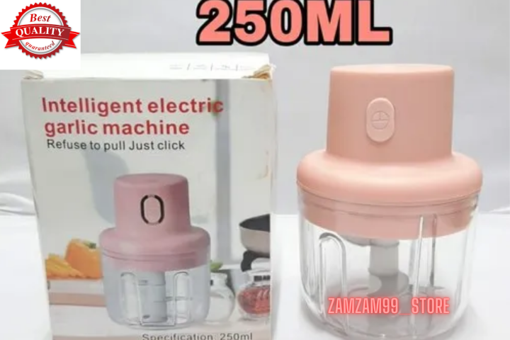 Electric Mini Grinder Food Chopper USB Mini Chopper Rechargeable | Daraz.pk