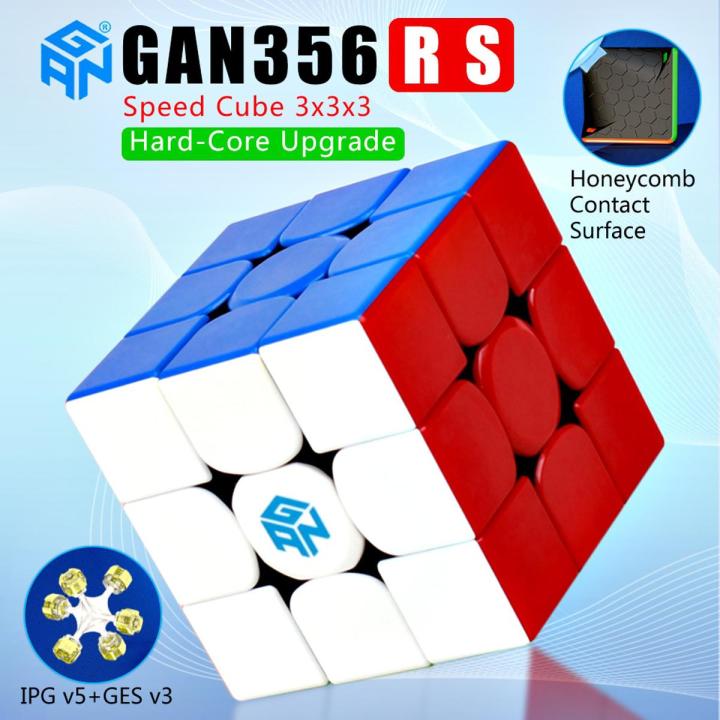 【Simple 3C】Gan356R S 3x3x3 Magic Speed gan Cube Professional Palyer ...