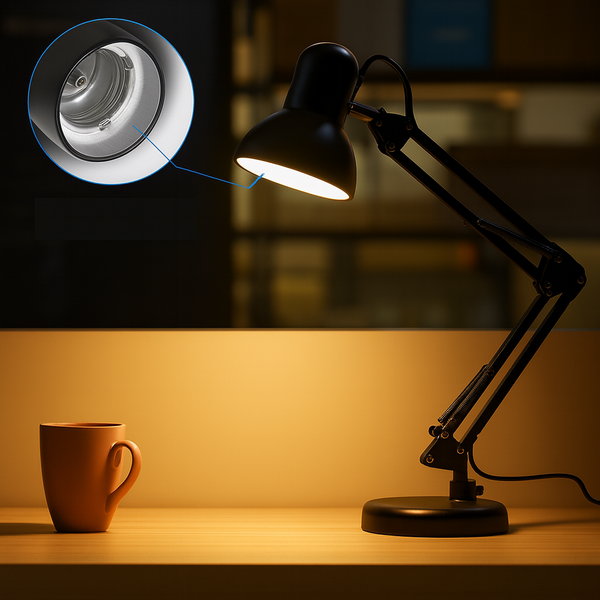 SIC Adjustable Aesthetic Study Table Lamp – 3ft Swing Arm, E27 eYe ...