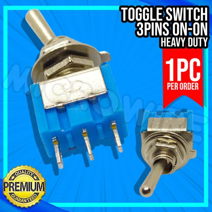 【Footprint】 Toggle Switch ON-ON 3Pin 3 Position Heavy Duty | Daraz.pk