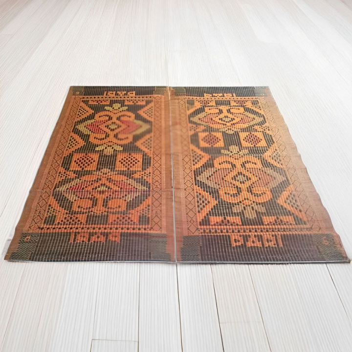 Plastic Chatai Mat 6x6 ft Multicolor Floor Carpet | Daraz.pk