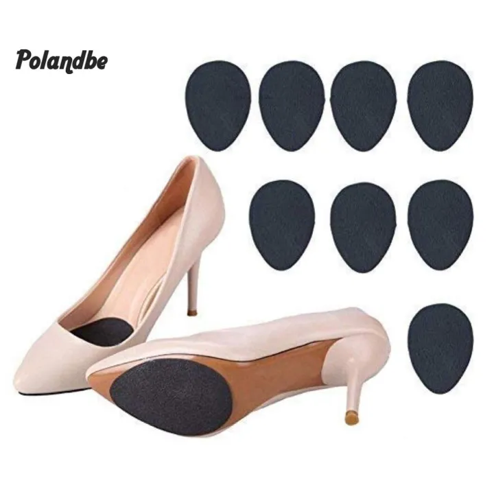 ♦po 8Pcs Anti-slip Shoes Pads Stick on Bottom Adhesive Sole Protector ...