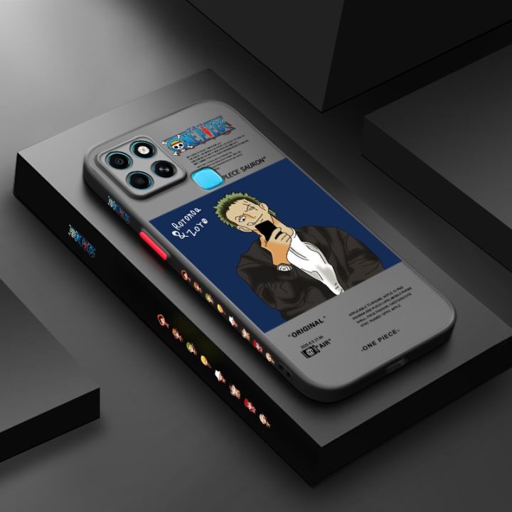 For Infinix Smart 6 Case With Fashion Roronoa Zoro Side Edge Square ...