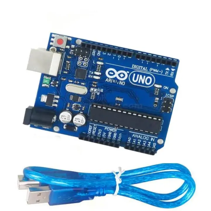 Arduino UNO R3 ATmega328P Development Board With USB Cable | ATmega16U2 ...