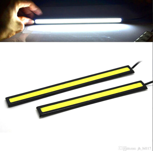 LED DRL Driving Light Strip | 2PCS COB Daytime Running Lights ...