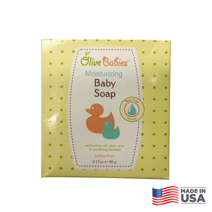 Olive Babies Soft Care Soap - Natural Moisturizing Formula For Baby’s ...