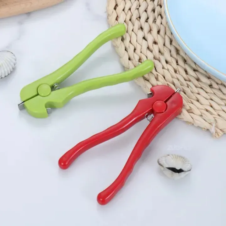Portable Plastic Handle Oyster Shell Opening Clamps with Bottle Opener ...