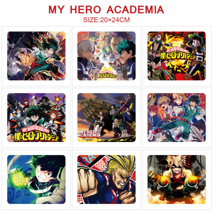 Anime My Hero Academia Boom Jelly Mouse Pad 20X24CM Square Mouse Pad ...