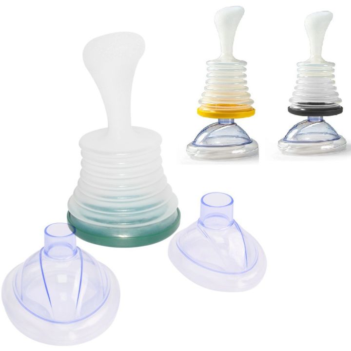 New Breathing Trainer Suffocation Emergency Mask First Aid Breathable ...