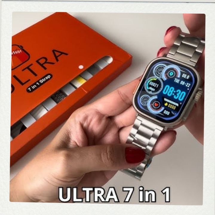 Brand new 7 in 1 Ultra Smart Watch | Daraz.pk