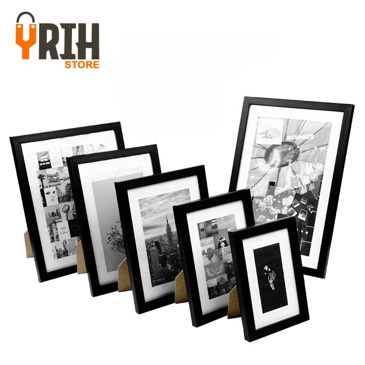 YRIH Picture Frames Glass Front Wall Photo Frame Girls and Boys Room ...