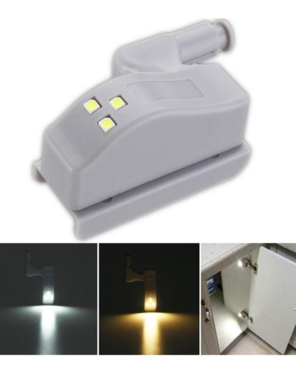 Cabinet Wardrobe Hinge Light Furniture Smart LED Night Light Lamp ...