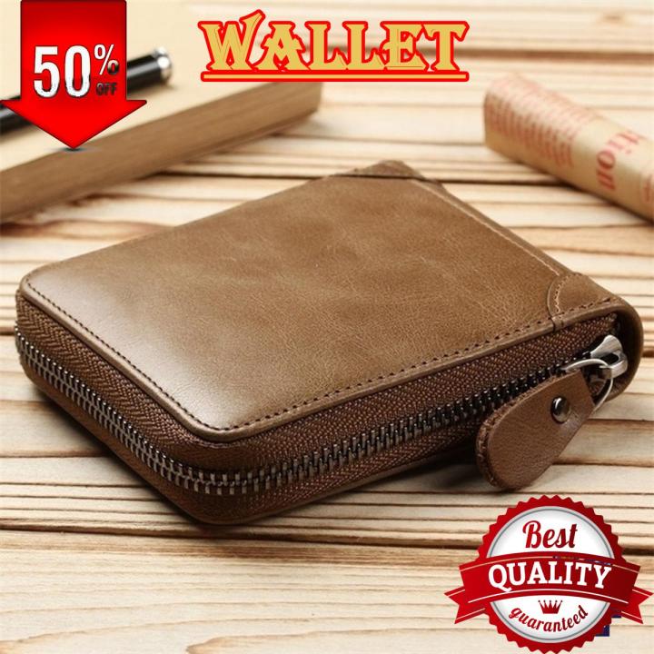 Premium Pocket Wallet For Men - Cardholder Men’s Money Zip Wallets ...