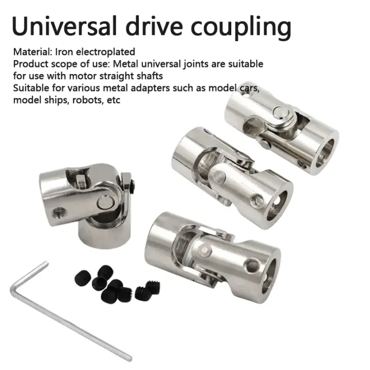 Metal universal joint coupling, vehicle and ship model transmission ...