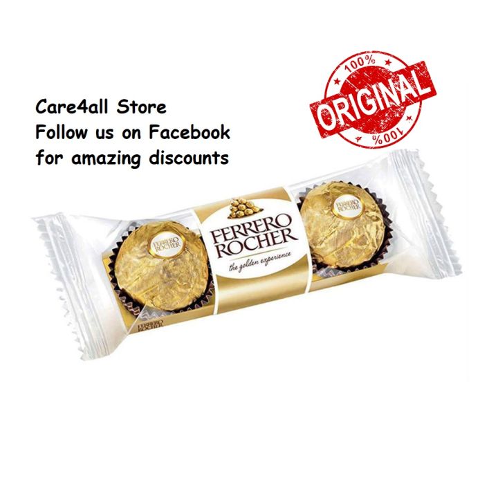 Ferrero Rocher Chocolate 3 Ball Pack | Daraz.pk