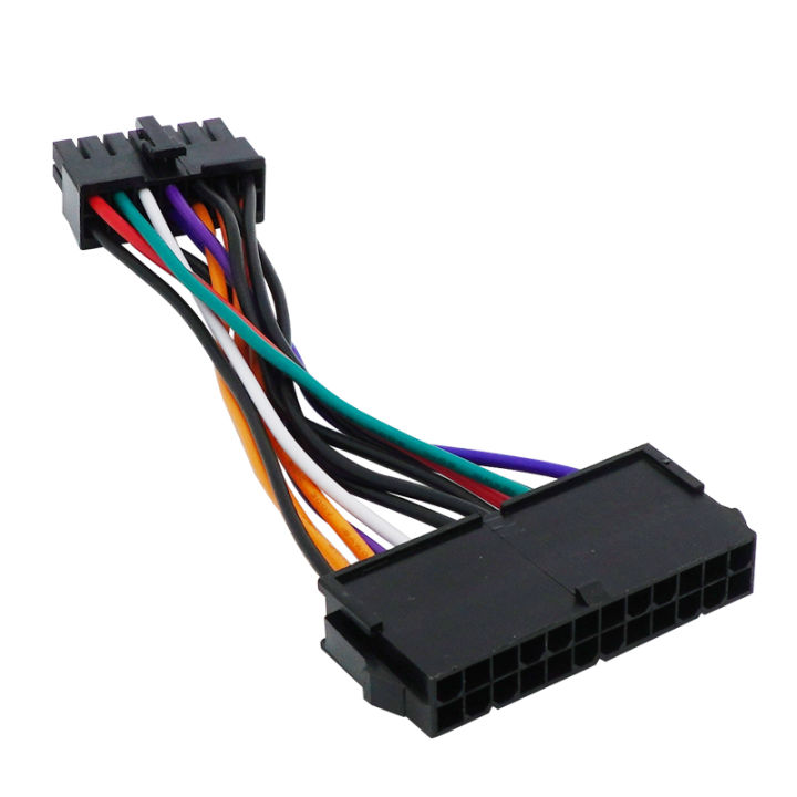 Pc Atx 24 Pin To 14 Pin Power Supply Cable 18awg Wire For Q77 B75 A75 ...