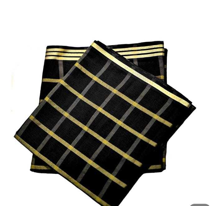 Check Shawl Lawn, Premium Pure Lawn Self Golden Check Shawl For Women ...