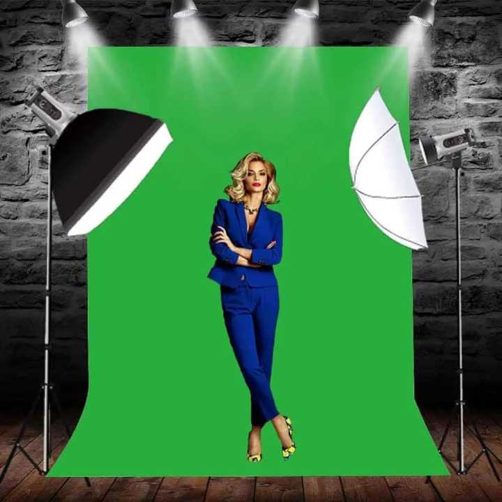 5x9ft Ultra Key Green Screen Video Background Sheet" | Daraz.pk