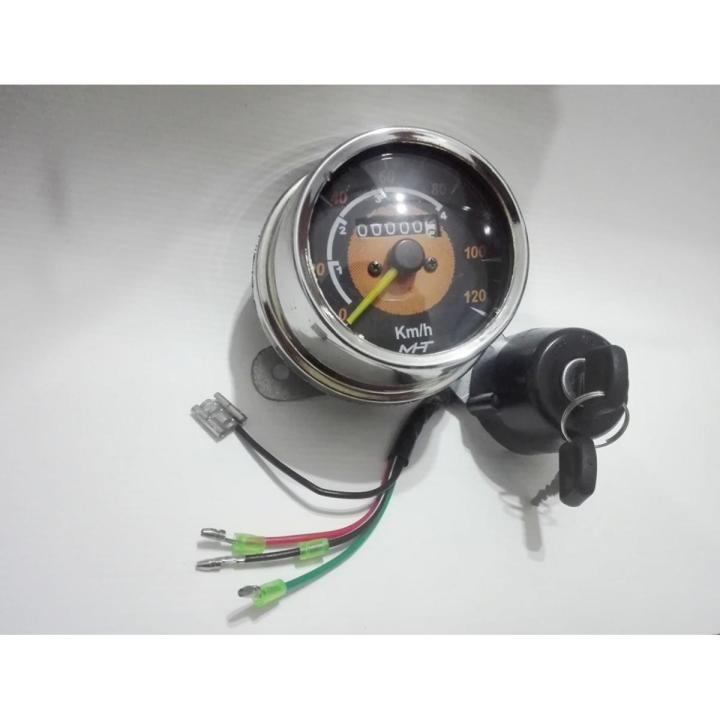 Fancy Meter Speedometer with Ignition Switch for Motorcycle Universal ...