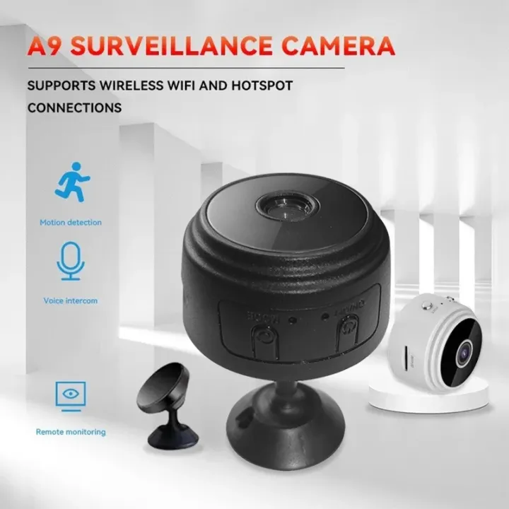 A9 WiFi Mini Camera Wireless Video Recorder Voice Recorder Security ...