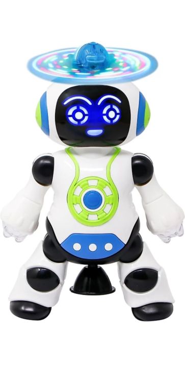 Dancing Robot Toy With Flashing Light And Sound | Daraz.pk