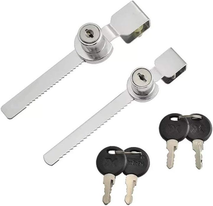 Sliding Glass Door Ratchet Locks, Serrated Locks, Glass Cabinet Locks ...