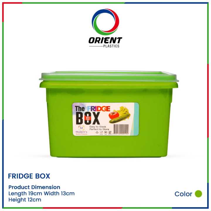 Orient Fridge Box – BPA-Free Plastic Refrigerator Storage Container ...