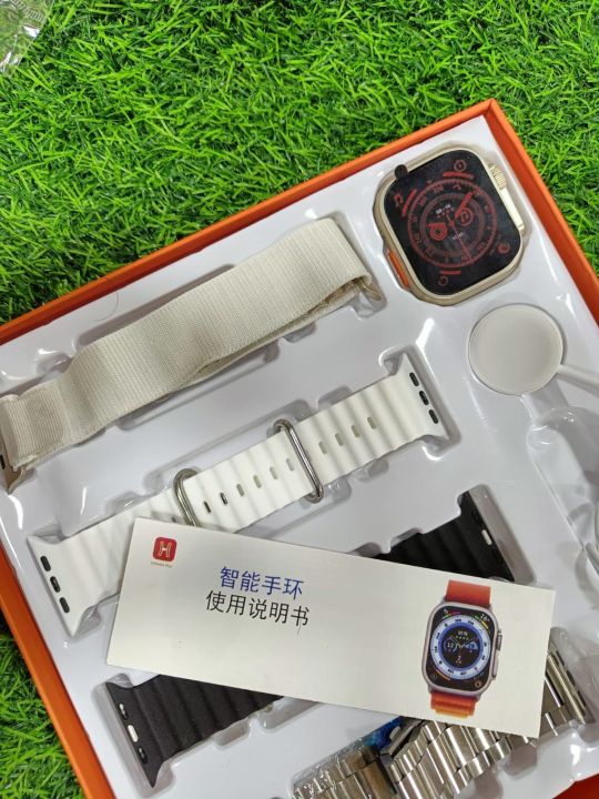 APPLE WATCH ULTRA i8 4 in 1 STRAPS | Daraz.pk