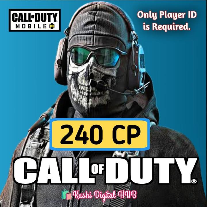 Call Of Duty Mobile 240 CP Fast Delivery | Daraz.pk