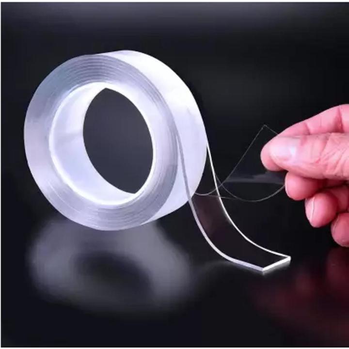 Transparent Double Tape, Adhesive PU Tape | Daraz.pk