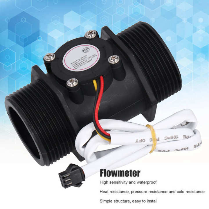 Flowmeter Water Flow Sensor for Swimming Pool Hall Turbine G1.5in YF-DN40 DC 3-24V | Daraz.pk