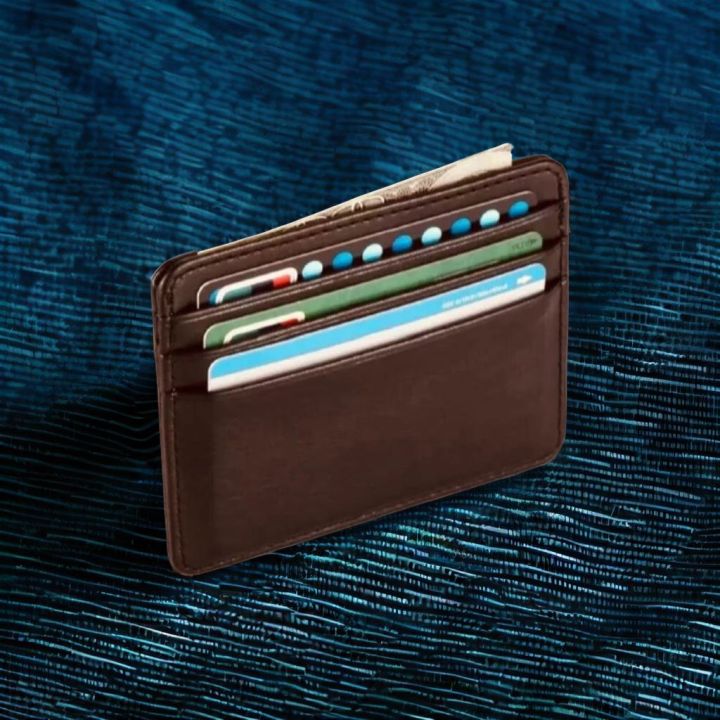 ATM Card Holder Card Cases Slim Minimalist Front Pocket Wallet, | Daraz.pk