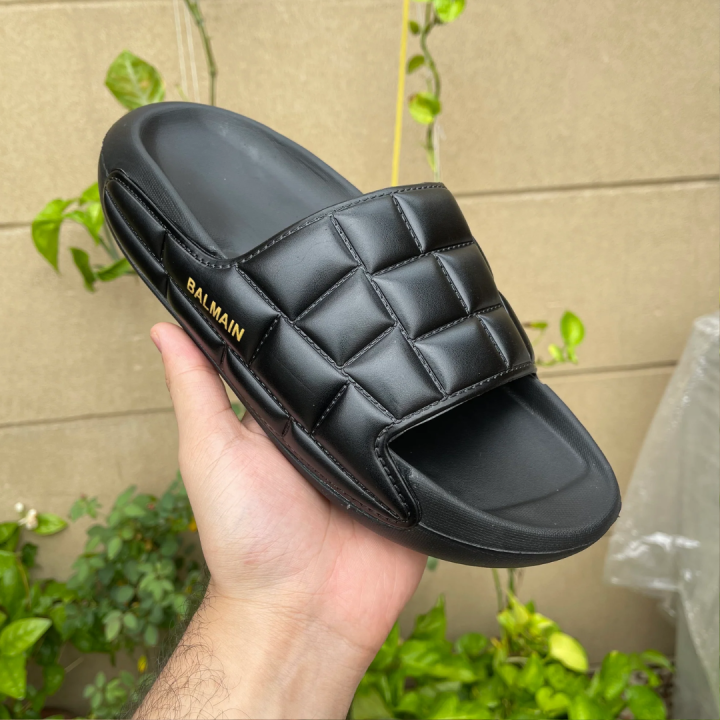 Balmain Original Slippers For Men Free Delivery | Daraz.pk