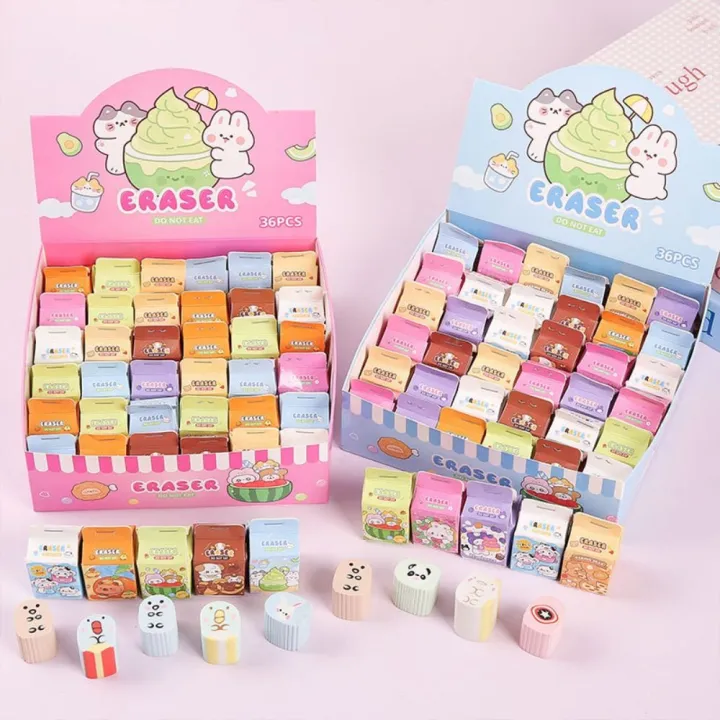 High Quality Without Leaving Marks Milk Box Eraser Correction ...