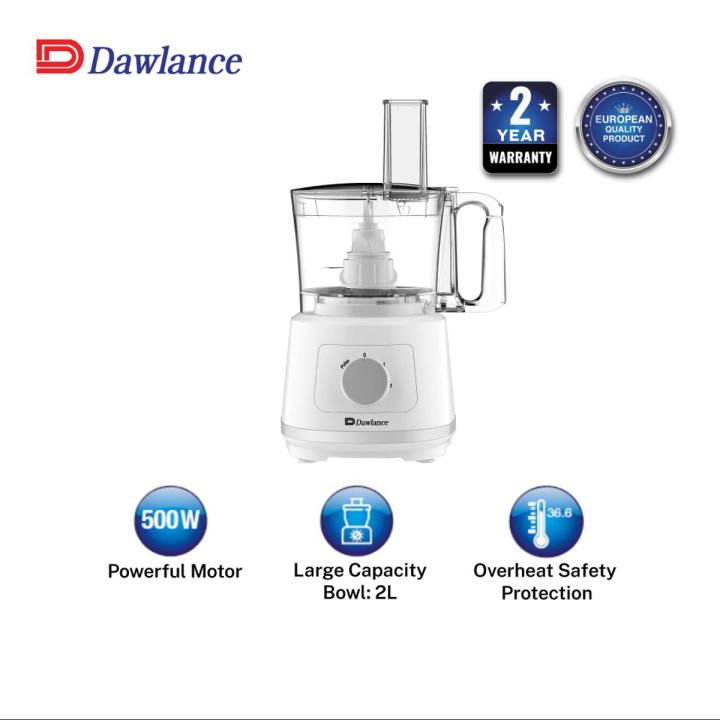 Dawlance Food Processor DWFP 5240 White / 500W Motor / 2 Litre Capacity ...