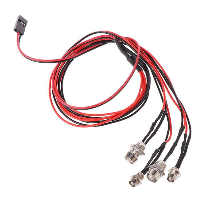 RC On-Road Model Drift Car New LED Night 5mm & 3mm Headlamps Headlights ...